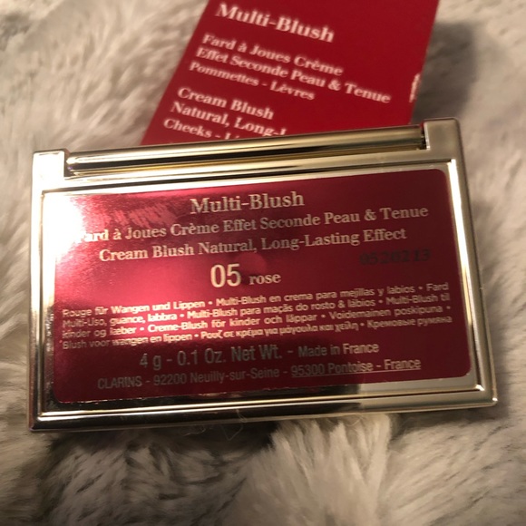 Clarins | Makeup | Nib Clarins Paris Multi Blush For Cheeks Lips Cream ...